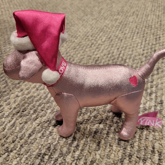 PINK Victoria's Secret | Holiday | Pink Victoria Secret Mini Dog | Poshmark